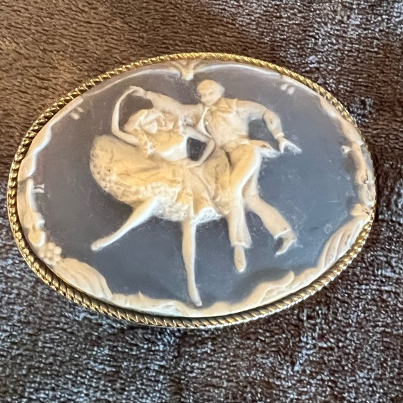 Accessories | Dancers Belt Buckle Genuine Incolay Stone Light Blue ...